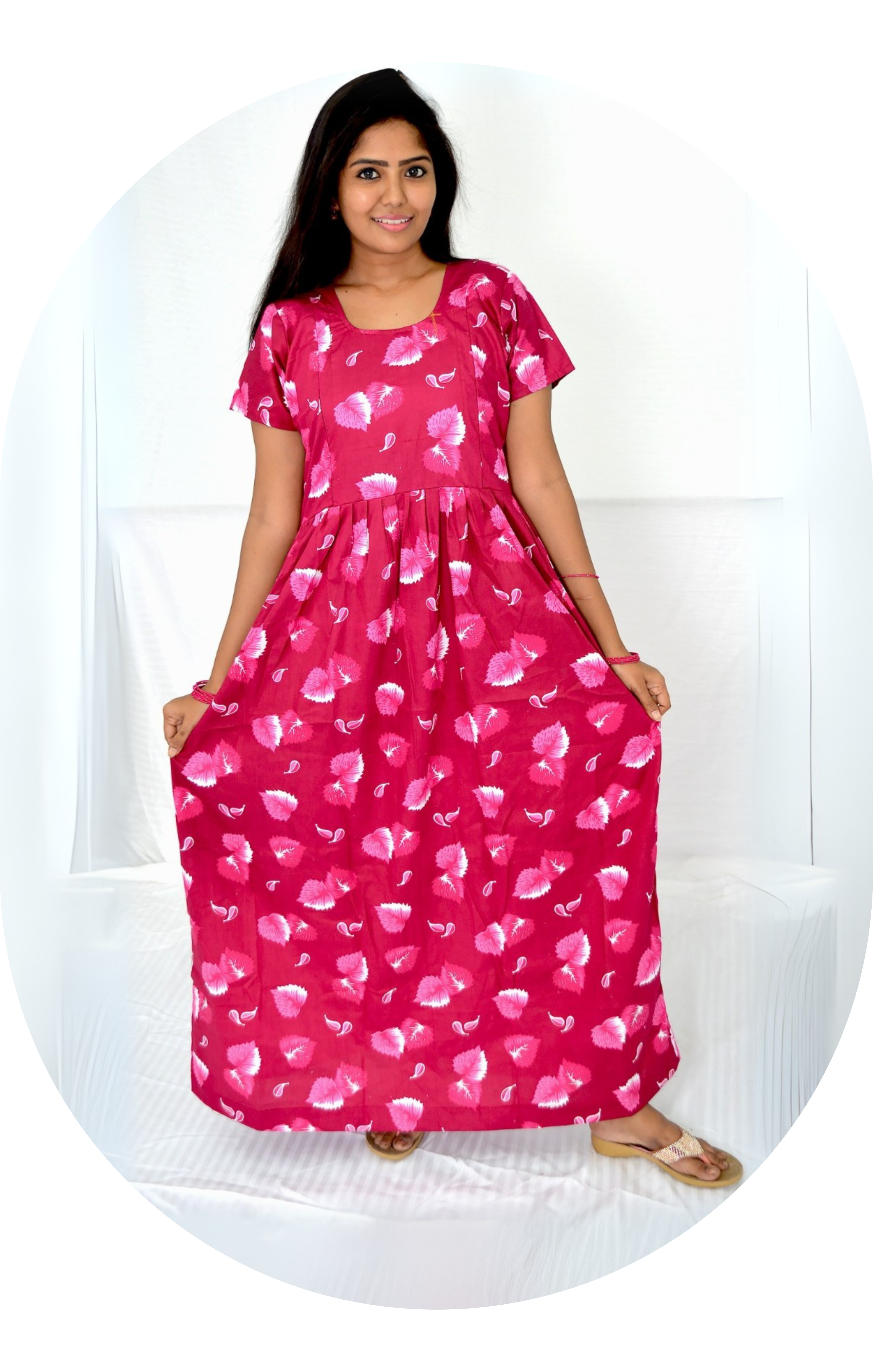 Nighty Frock Model – Aisnigha nighties